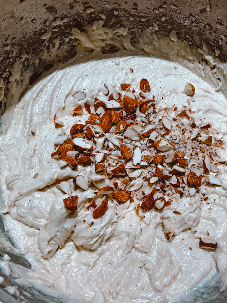 Fig Swirl and Almond Muffins - Thyme With Caroline